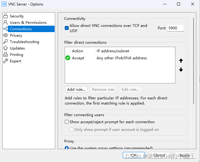 使用VNC通过网线连接实现远程桌面控制（1：vnc的安装与使用）_vnc远程桌面-CSDN博客