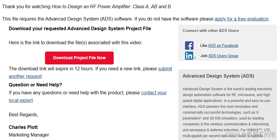 ADS添加直流dciv仿真模板_cgh40010f的ads模型-CSDN博客