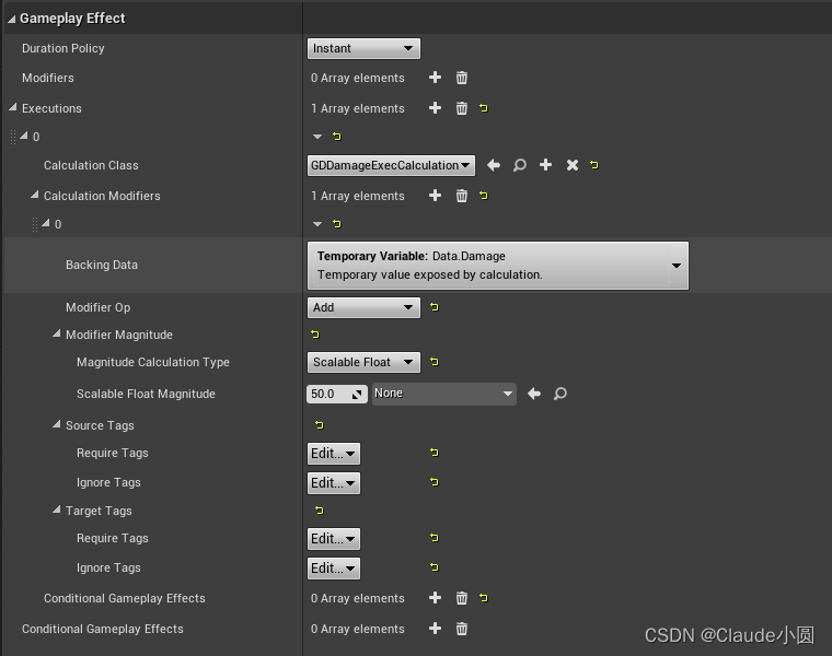 4.5 游戏效果 - Gameplay Effects_gameplayeffectasssttag-CSDN博客
