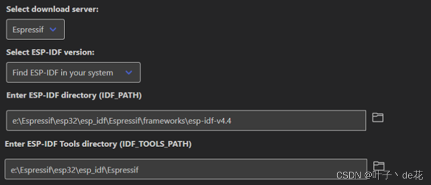 ESP32_esp-idf环境搭建_espidf选择芯片-CSDN博客