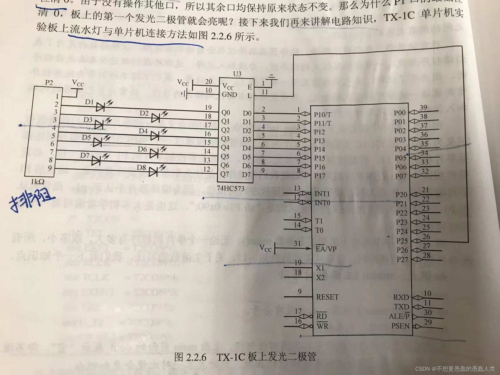51单片机入门-LED控制程序_51单片机串口控制led灯程序-CSDN博客