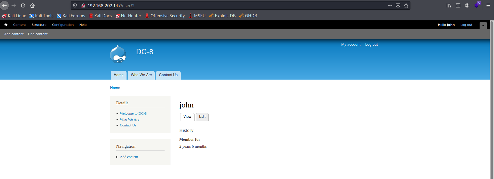 dc-8 靶机渗透学习_192.168.202.147-CSDN博客