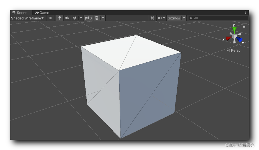 【Unity3D】网格 Mesh ( 网格概念 | 网格示例 | Unity 中 3D 物体渲染模式 | 着色模式 | 线框模式 | 线框着色 ...