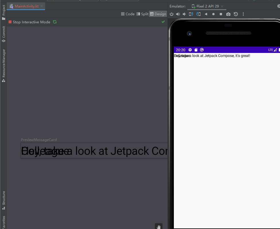 【Android-JetpackCompose】1、实战聊天界面：@Compose 可组合函数、用 Row() 和 Column() 设计布局、MaterialDesign 样式、列表、动画 ...