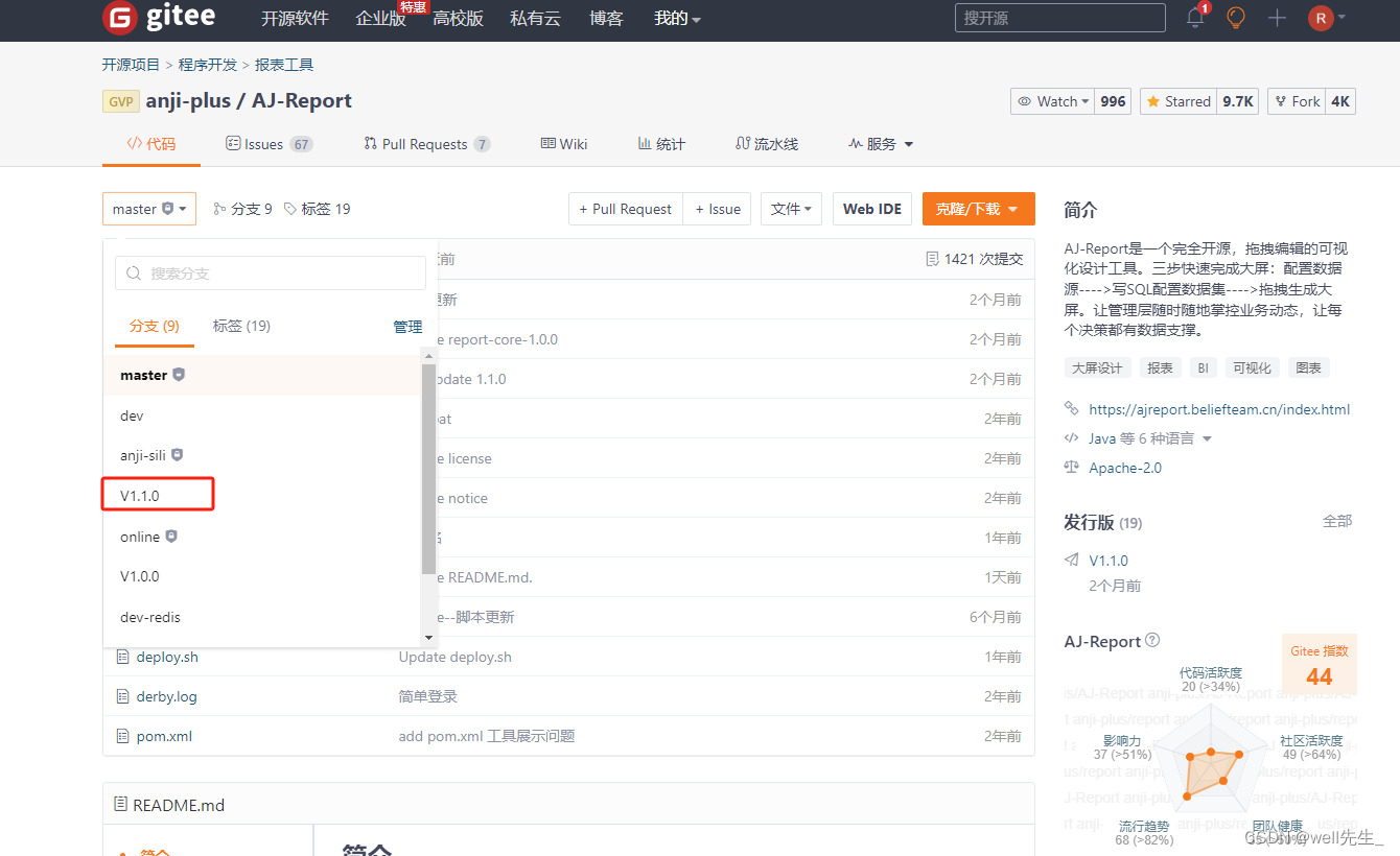 可配置大屏--AJ-report使用说明(有问题可私信)_ajreport 如何设置组件页面刷新-CSDN博客