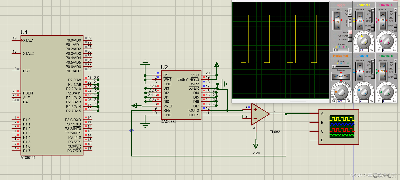 51单片机生成PWM波并数字转模拟信号_如何将pwm信号转换成模拟信号-CSDN博客