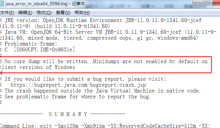 Windows中idea频繁崩溃解决办法idea崩溃 Csdn博客 