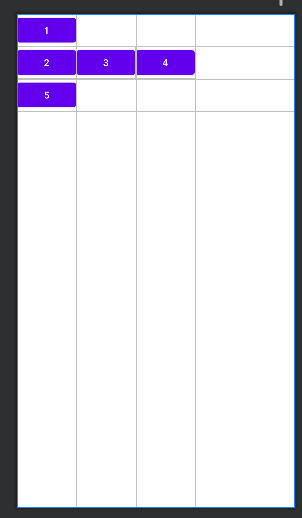 Android学习|布局——GridLayout 表格布局_(可行、列合并)_gridlayout布局_儿茶i的博客-CSDN博客