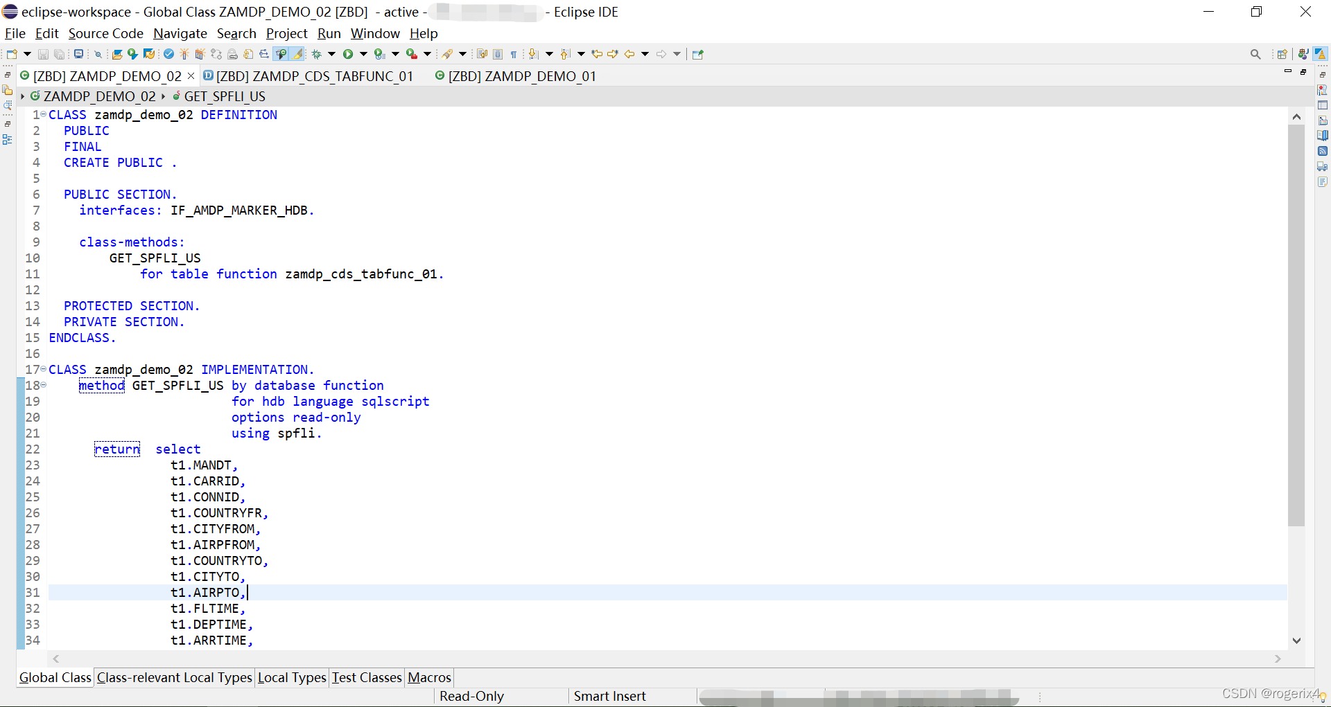 Sap 02 Amdp Functions For Cds Table Functions Amdp For Table Function Csdn博客