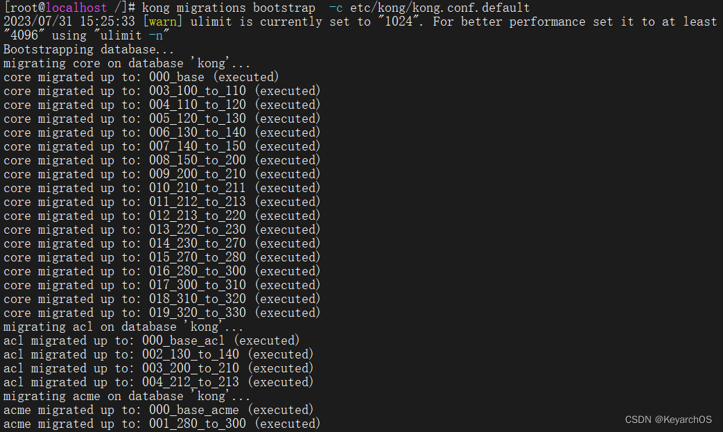 KeyarchOS(KOS)安装Kong_kos系统安装-CSDN博客