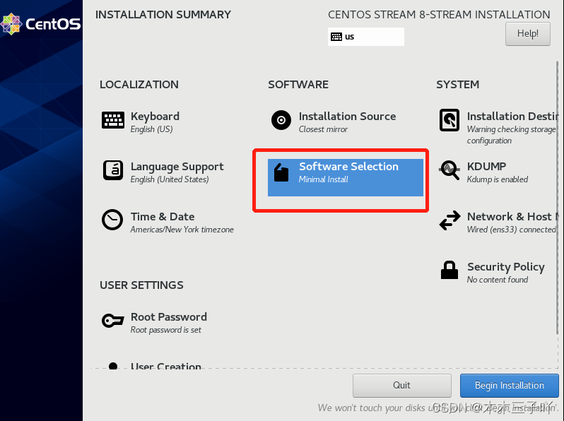 安装centos 8 stream boot iso报错_centos8安装卡在安装源-CSDN博客
