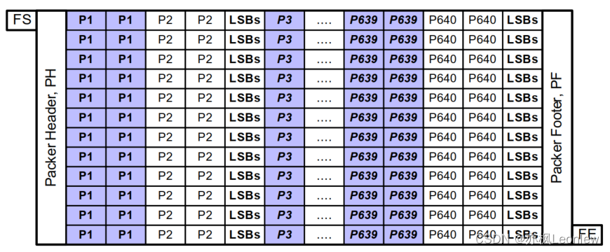 Mipi Csi 2笔记（18） 数据格式（raw图像数据）raw12格式 Csdn博客