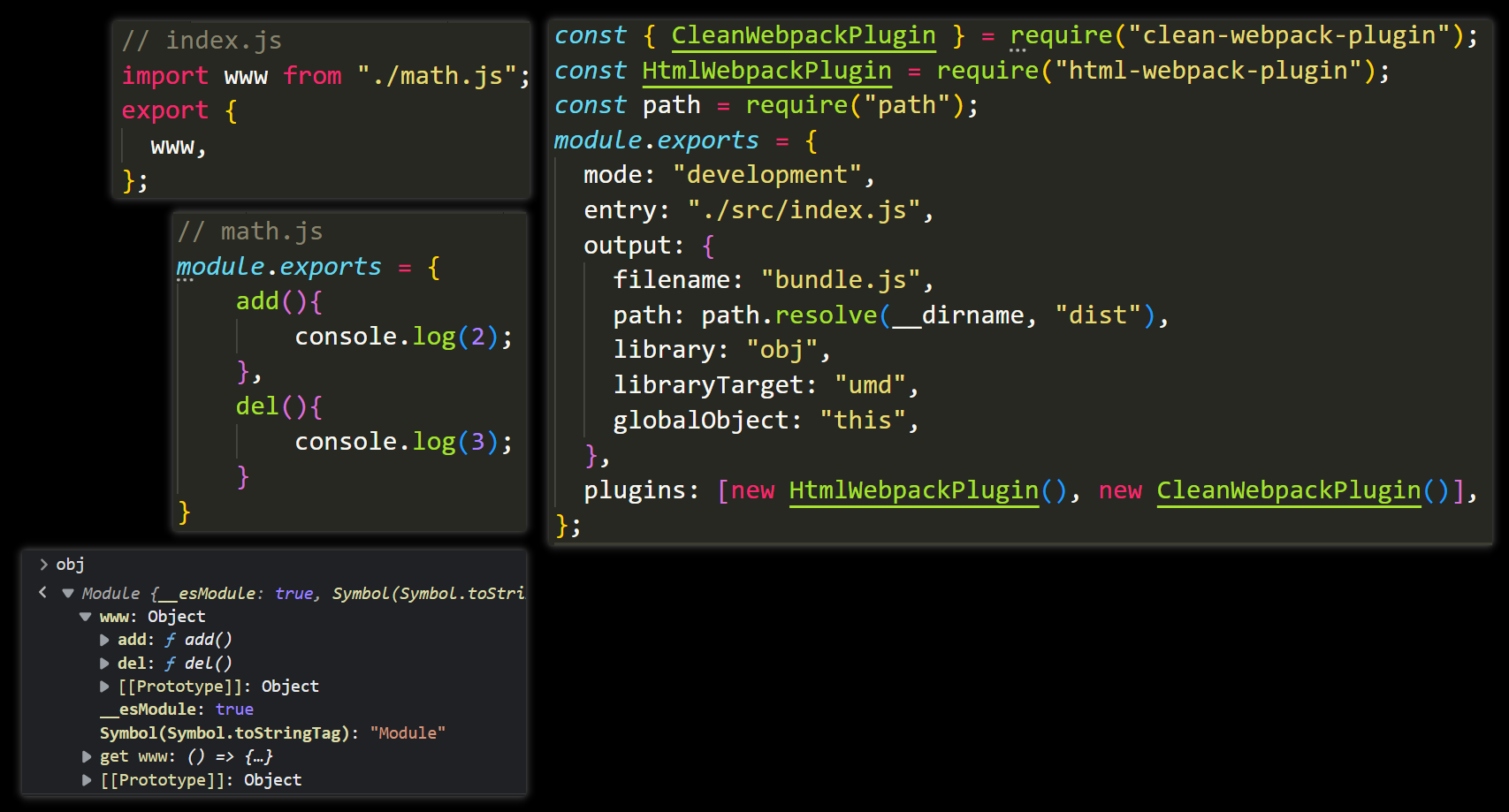 Webpack之打包librarytargetwebpack Librarytarget Csdn博客