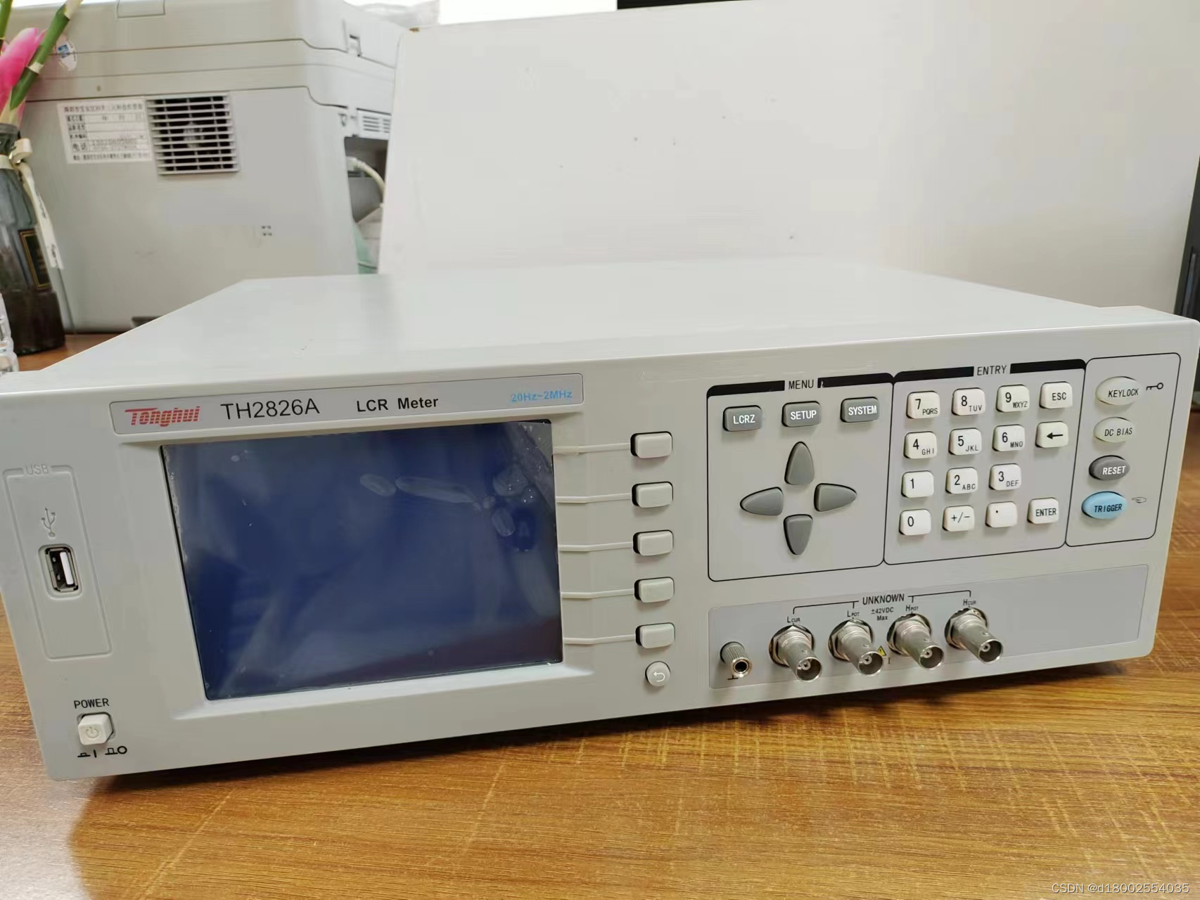 同惠TH 2826A高频LCR数字电桥_th2826a测试电机电感设置-CSDN博客