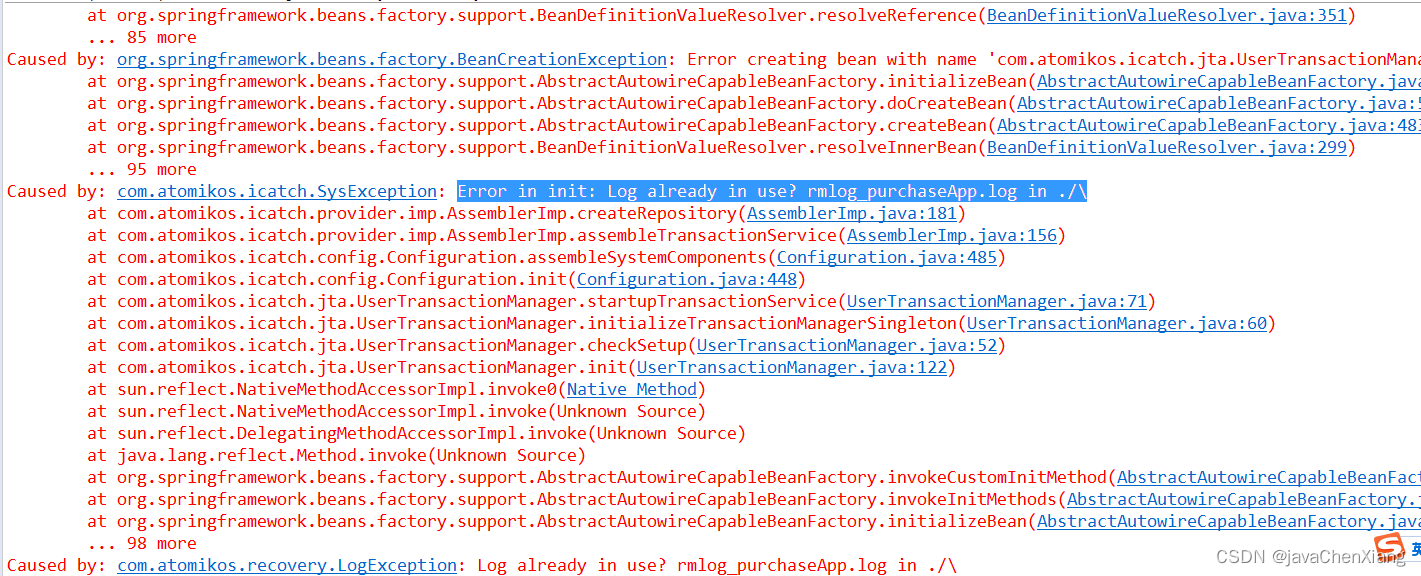 Error in init: Log already in use? rmlog.log in ./\-CSDN博客