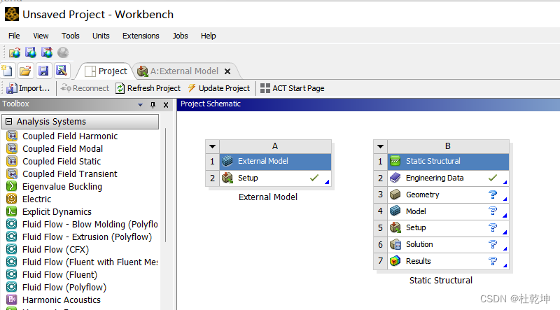 ANSYS网格转化为模型、ANSYS网格导入到workbench分析_网格控制没有关联到任何几何结构-CSDN博客
