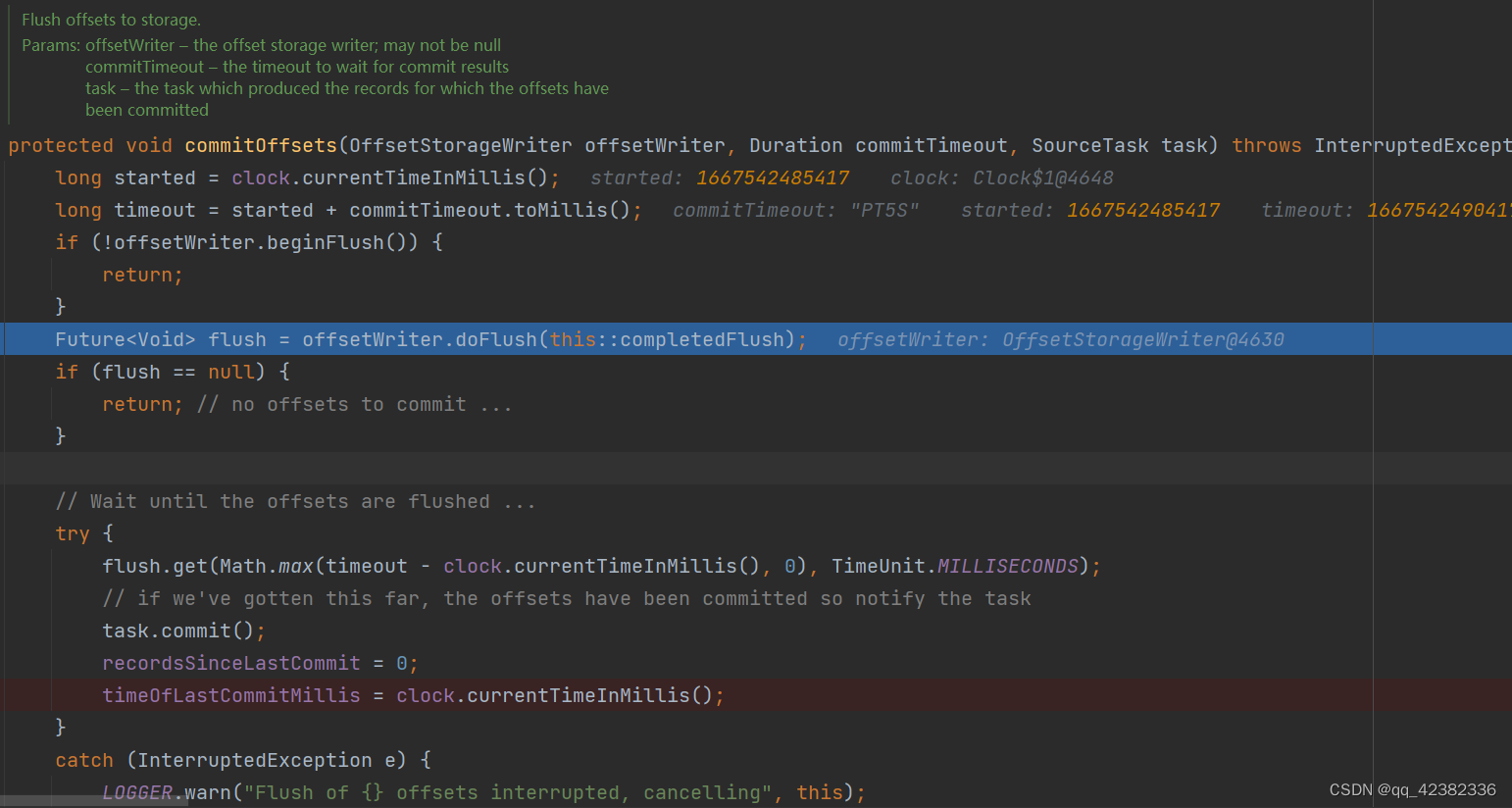 Debezium offset源码解析及回调代码_debezium 源码解析-CSDN博客
