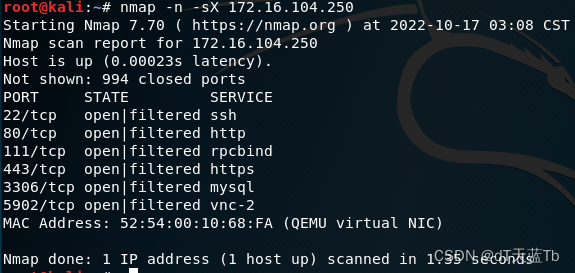 nmap扫描渗透测试2_nmap fin扫描-CSDN博客