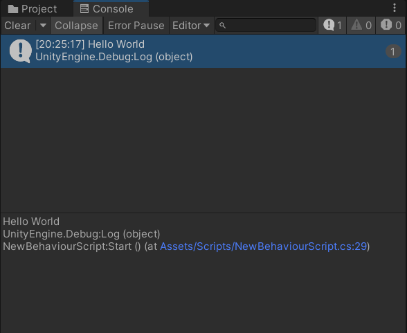 【游戏开发进阶】新发带你玩转Unity日志打印技巧（彩色日志 | 日志存储与上传 | 日志开关 | 日志双击溯源）_unity 打印object-CSDN博客