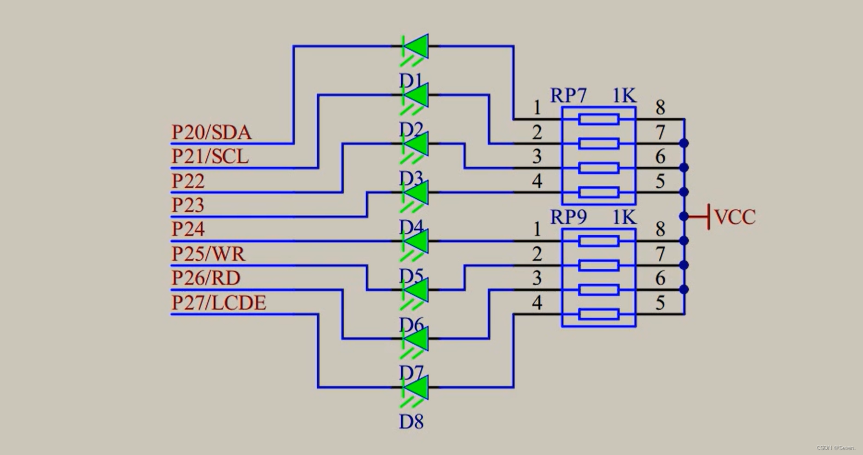 独立按键控制LED位移_独立按键(多个按键)控制led移位-CSDN博客