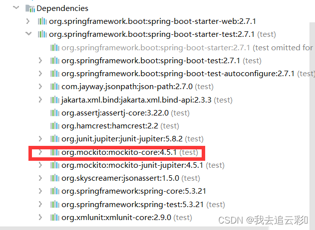 学习过程中遇到的一些bug_mockito-core 4.5.1-CSDN博客
