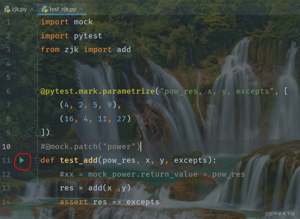 pytest.mark.parametrize及mock使用_pytest parametrize mock 顺序-CSDN博客