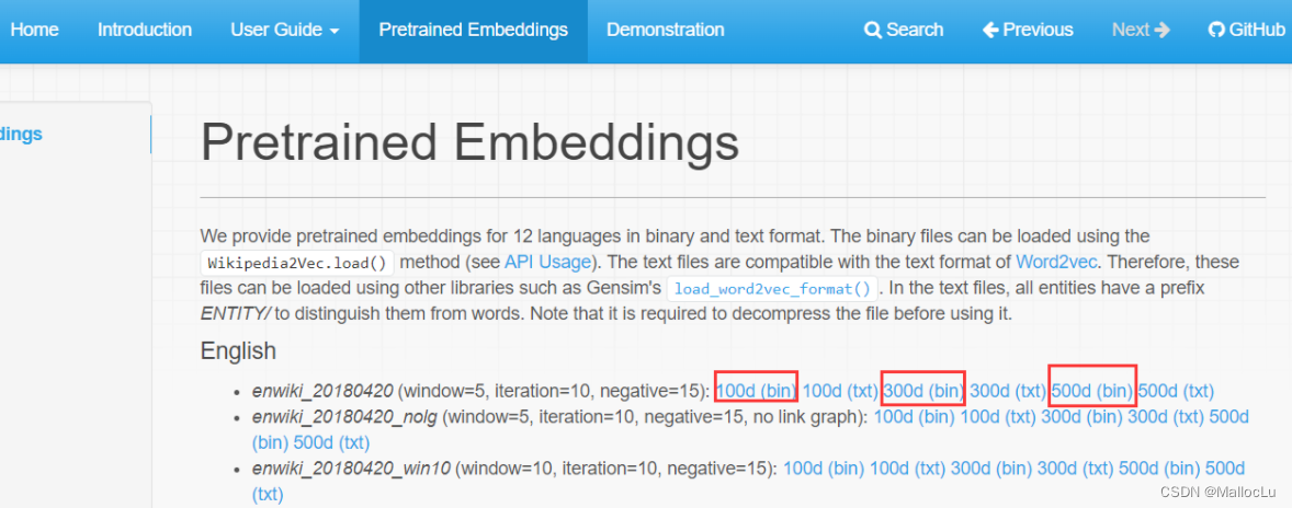 安装Wikipedia2Vec提取单词特征_skip-gram训练enwiki-CSDN博客