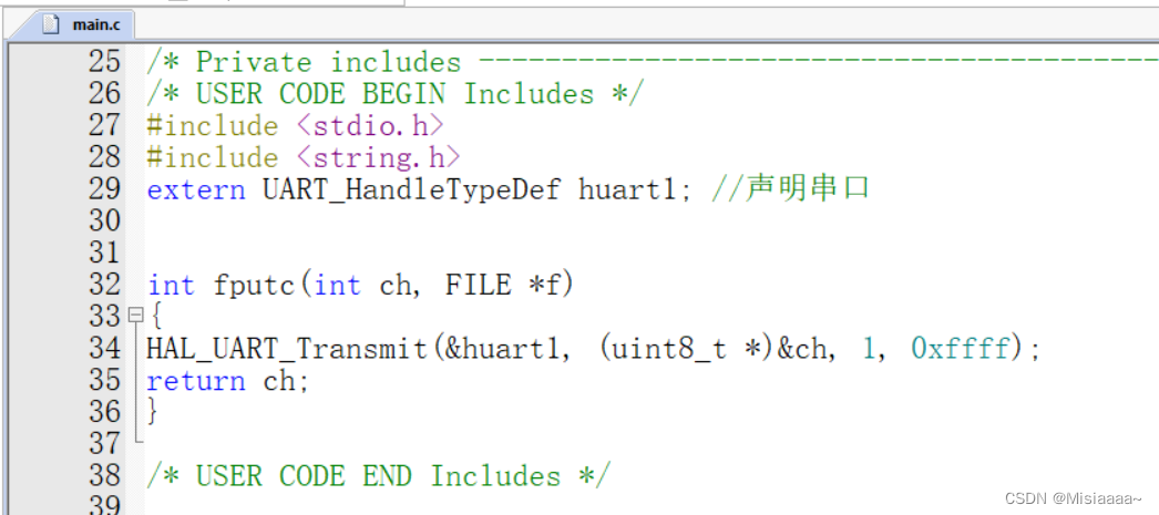 stm32重定义printf函数的简洁方法cubeMX+Keil环境_stm32 cube mx 配置printf-CSDN博客