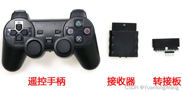 ESP32+PS2 无线手柄转接板+microPython_esp32使用ps2-CSDN博客