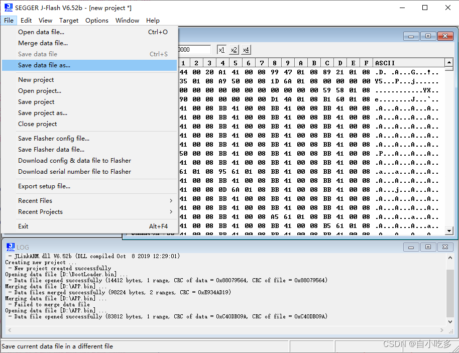 将多个HEX或BIN文件合并成一个HEX或BIN文件_stm32合并bin文件-CSDN博客
