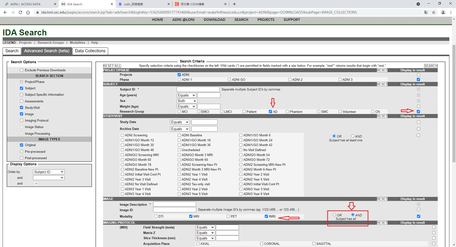 ADNI数据集下载方法（完全步骤）-CSDN博客
