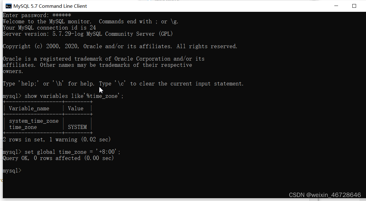Idea连接mysql报错！server Returns Invalid Timezone Go To ‘advanced‘ Tab And