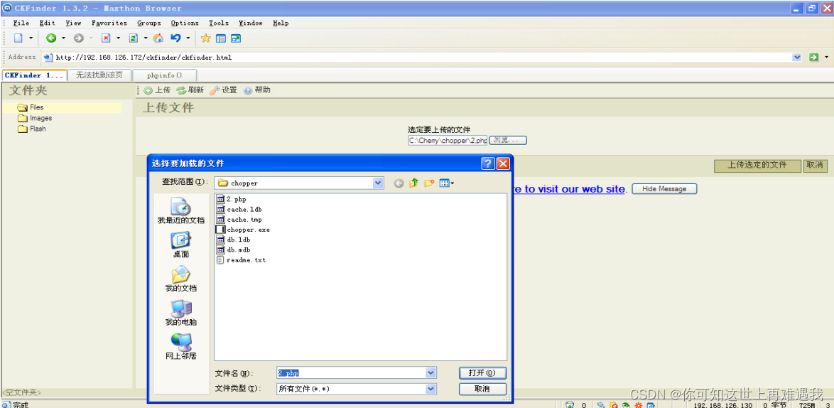 网络空间安全赛题解析-通过CKFinder漏洞获取敏感信息-CSDN博客