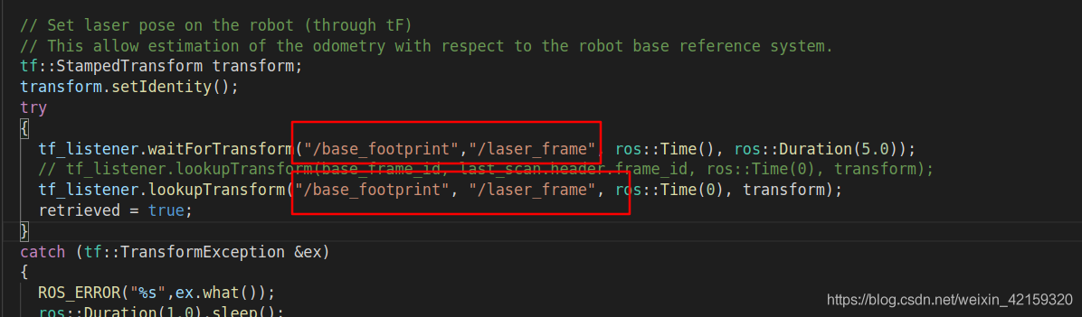 运行rf2o_laser_odometry出现Waiting for laser_scans...._rf2o卡住-CSDN博客