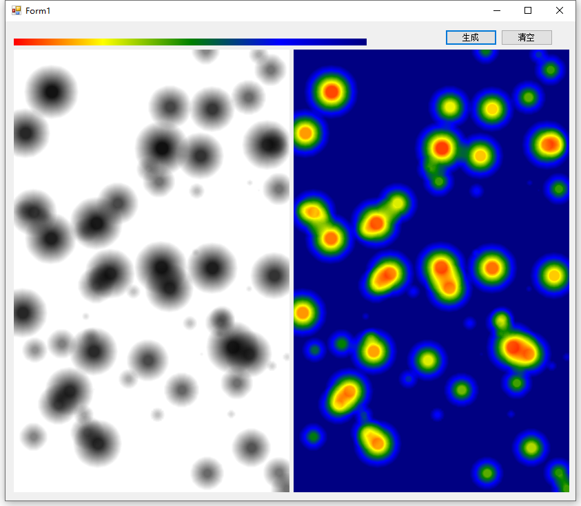 C# .Net实现简易灰度图和酷炫HeatMap热力图winform（进阶）_c# 热力算法-CSDN博客