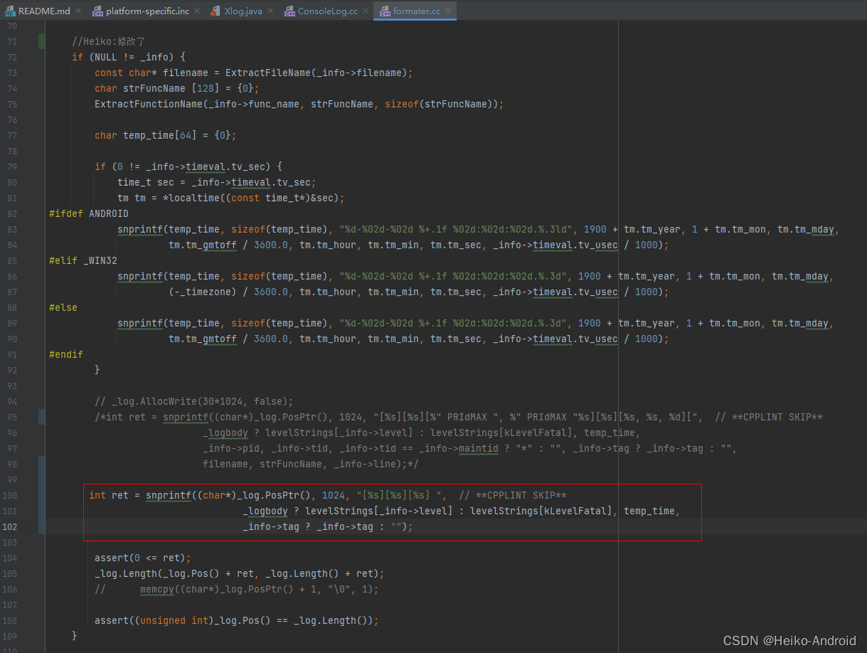 Android Mars XLog 自定义存储格式_android xlog-CSDN博客
