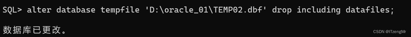 Oracle数据库中如何删除.dbf文件_oracle删除表空间文件dbf-CSDN博客