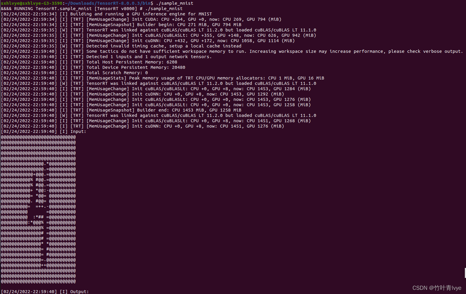 Tensorrt安装及验证linux查找tensorrt的安装路径 Csdn博客