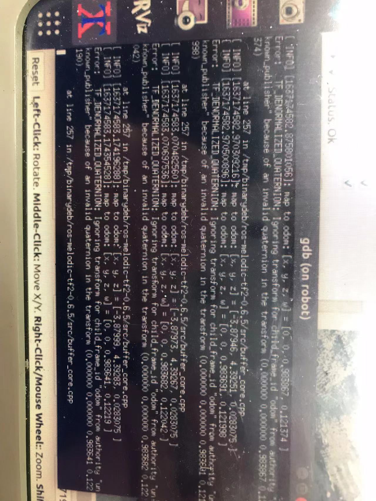 TF error and solution error: tf_denormalized_quaternion - Programmer Sought