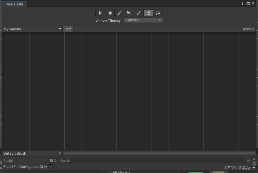 Unity学习笔记：Tilemap的基础使用【By Chutianbo】_open tile palette-CSDN博客