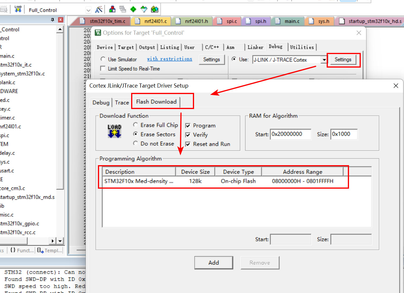 [STM32]STM32不同芯片的KEIL工程修改（以ZET6适配C8T6为例）_keil换芯片的话程序怎么改-CSDN博客