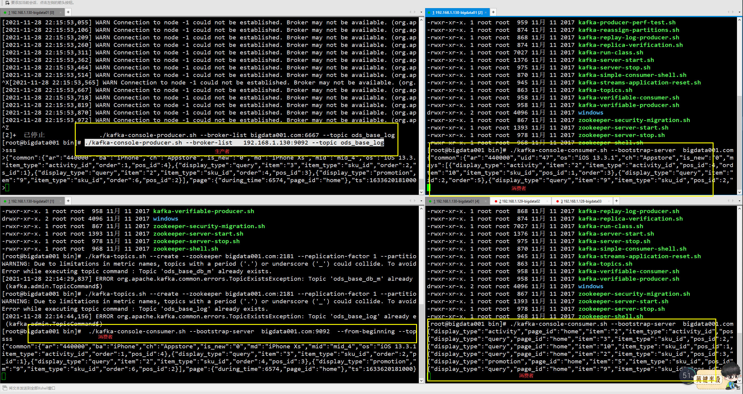 Flink侧输入流应用 kafka --＞ ODS--＞DWD_kafka dwd-CSDN博客