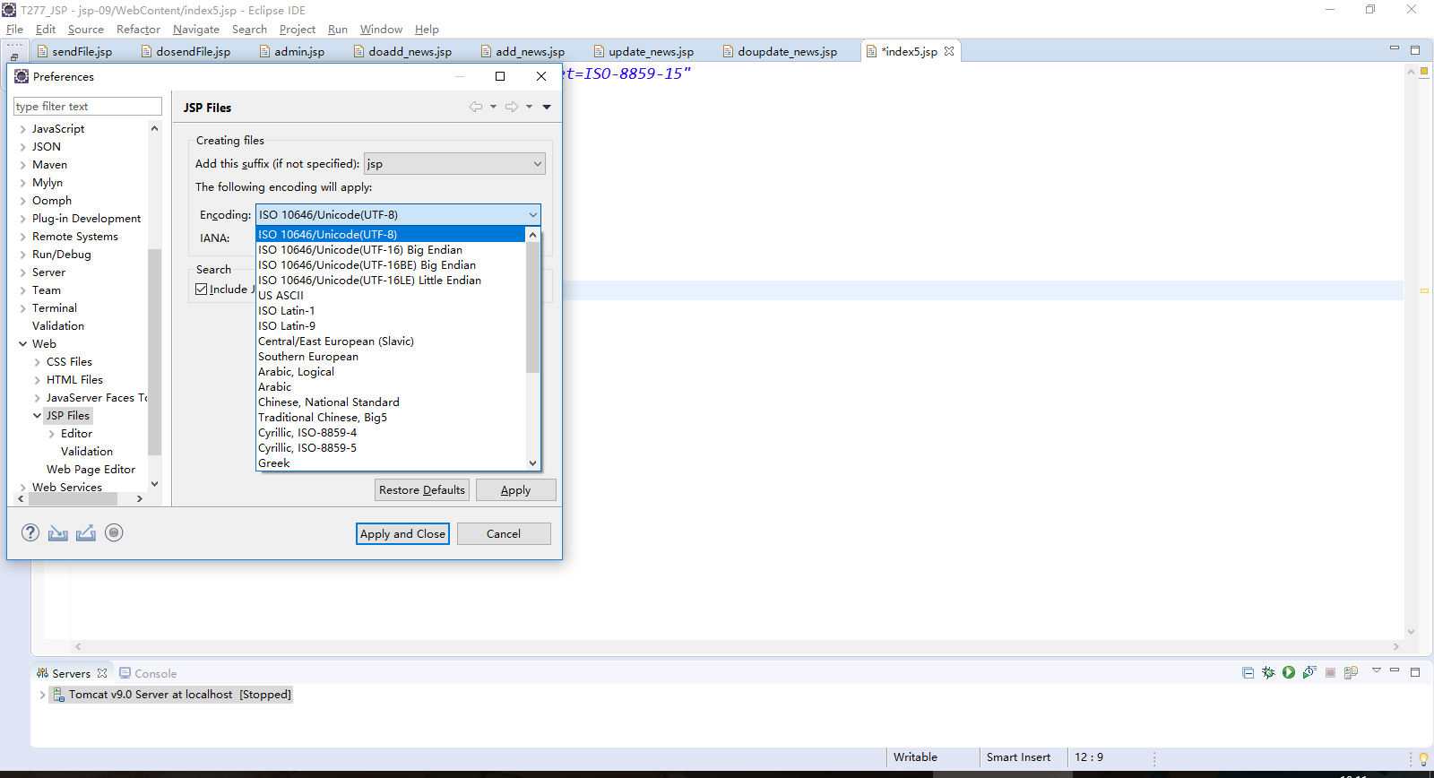 JavaWeb中如何将JSP文件的编码格式修改为UTF-8_jsp utf-8-CSDN博客
