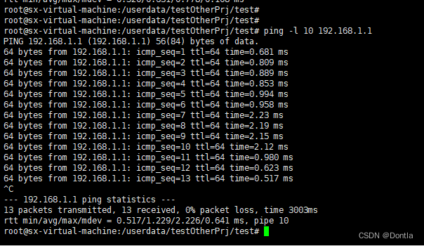 Linux Ping命令原理与用法(ping指令)icmp(internet Control Message Protocol,互联网控制报文