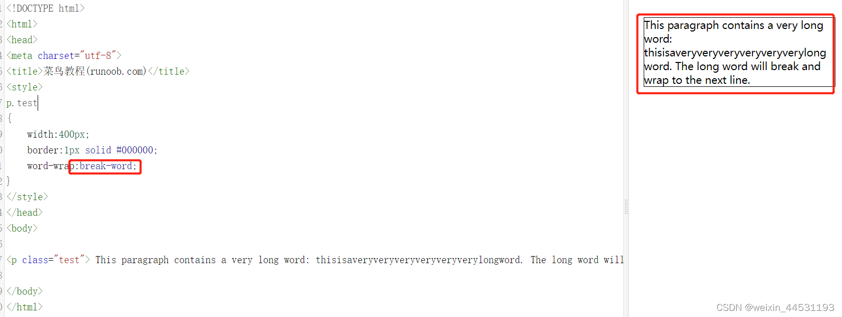 break-all和break-word的区别-CSDN博客