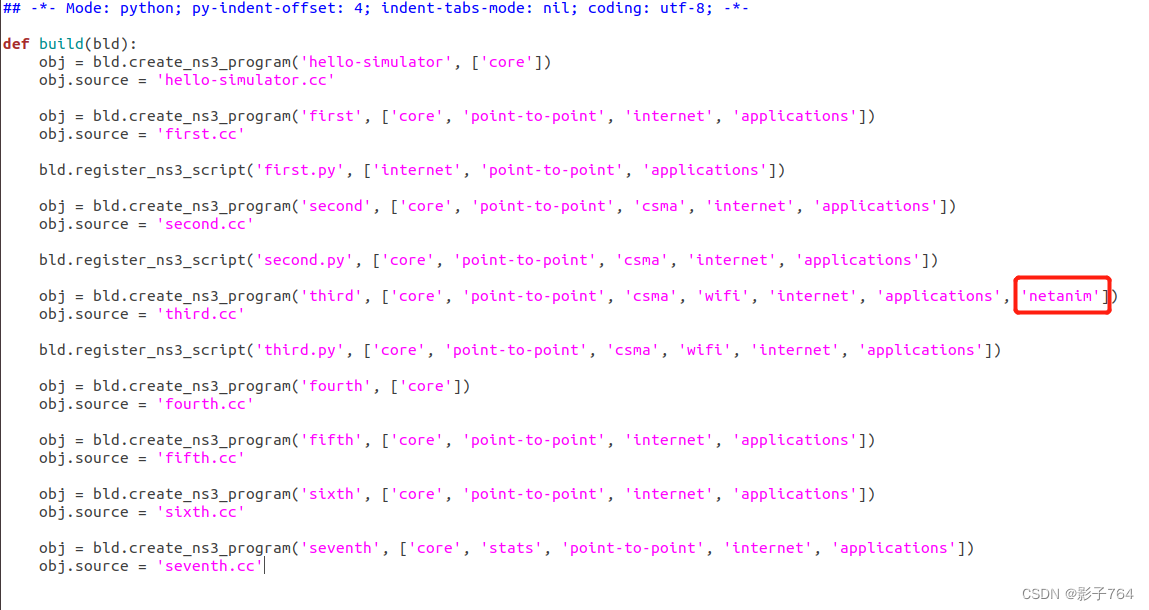 NS3仿真对‘ns3::AnimationInterface::~AnimationInterface()’未定义的引用-CSDN博客