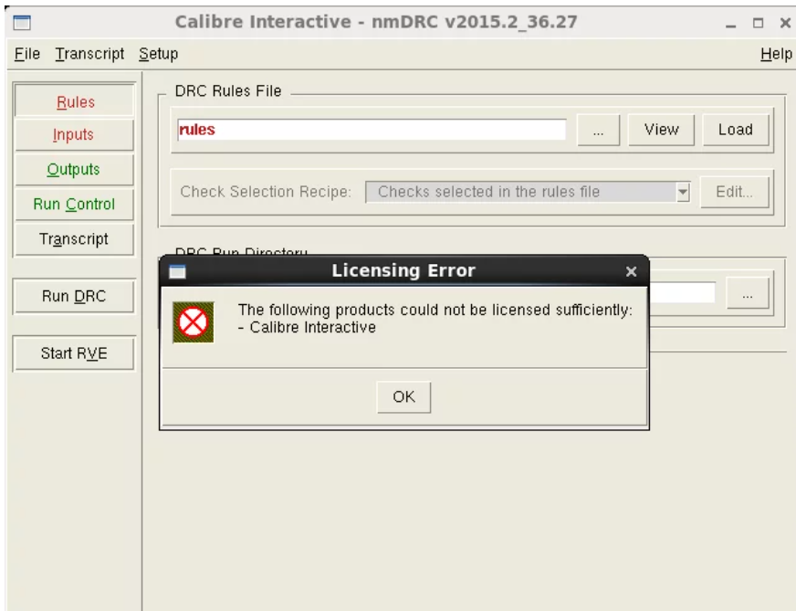 十二、Cadence 5141 617 Calibre license许可证问题解决方法_ic514中的calibre的license在哪-CSDN博客