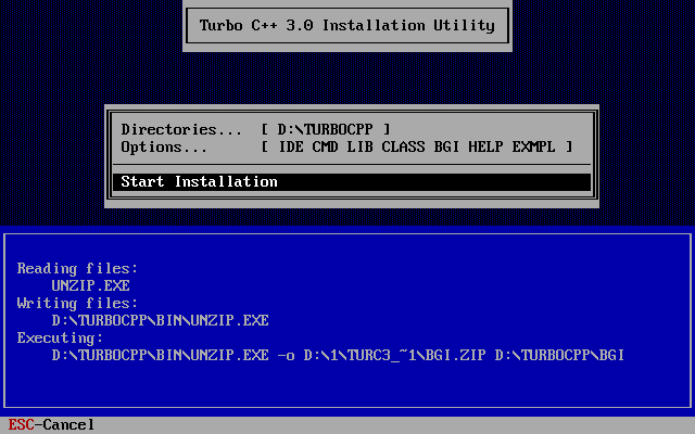 【C/C++】在Dosbox安装和体验Turbo C++ 3.0_Takanawa-door的博客-CSDN博客_dosbox turbo安卓教程