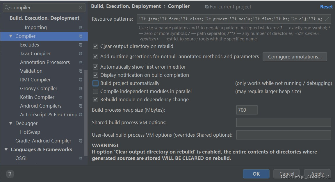 SpringBoot项目实现热部署的配置方法_background compilation enabled-CSDN博客