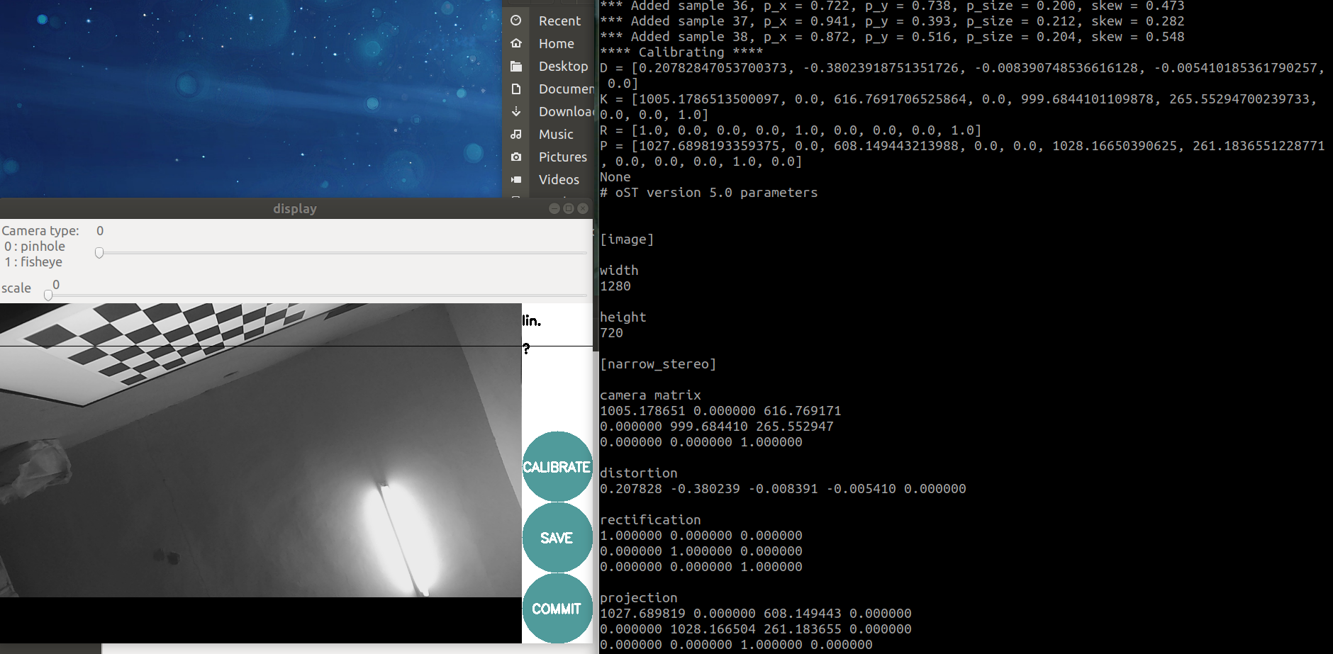 ROS+Opencv的双目相机标定和orbslam双目参数匹配_ros 双目相机标定-CSDN博客